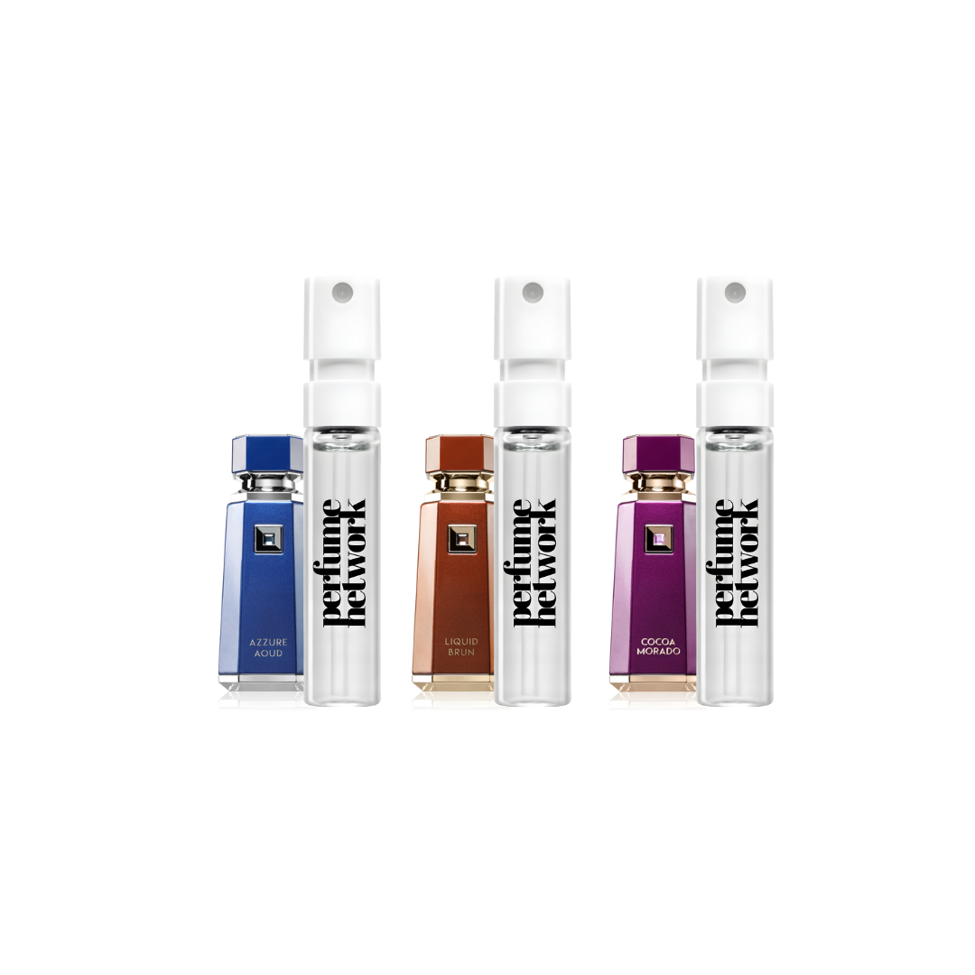 French Avenue Sampling Set( Liquid Brun, Cocoa Morado, Azzure Aoud) 3 ...