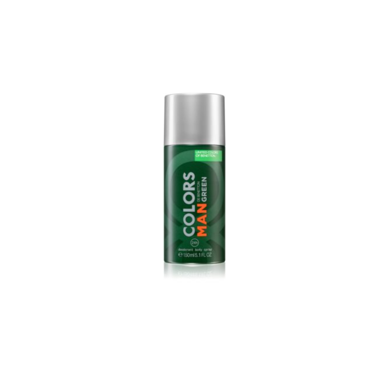 United Colors of Benetton Man Green Deodorant Spray for Men – Perfume ...